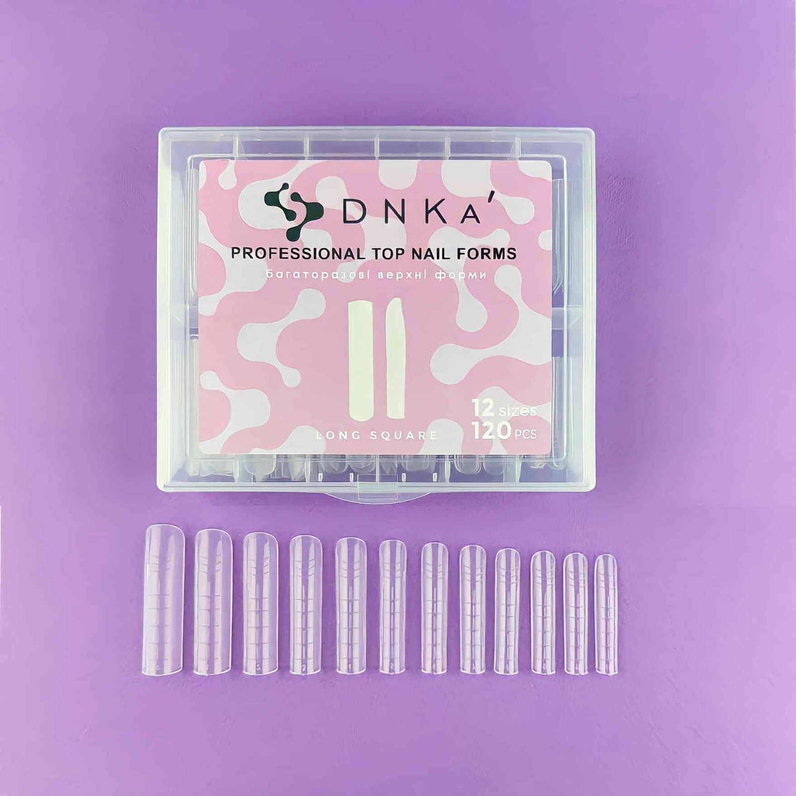 Beauty Baltic · DNKa' Top Nail Forms Long Square, 120 pcs